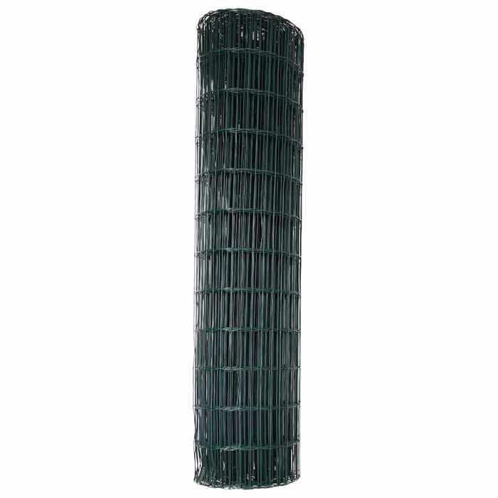 Clôture Euro Vert 1.2 x 10 m Fer revêtu de PVC-Mothinessto10450 ...