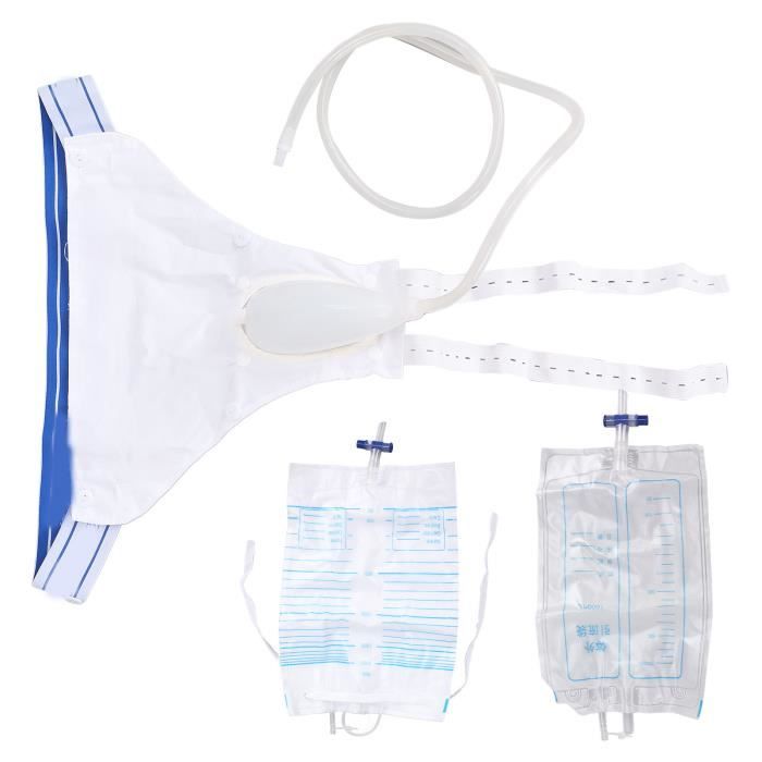 Shipenophy sac urinaire Collecteur d'urine Portable en Silicone, sac de ...