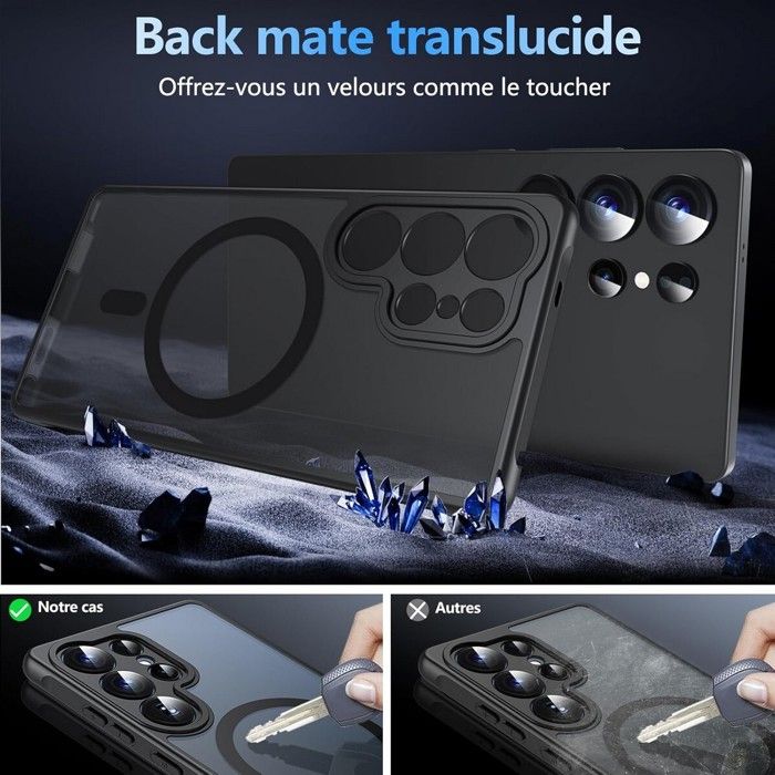 Coque de protection MagSafe - MASSILIA TECH - Samsung Galaxy S25 Ultra ...