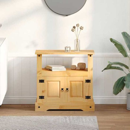 BEST SELLER Meuble TV Gamme Corona pin mexicain 80x43x78 cm - Armoire ...