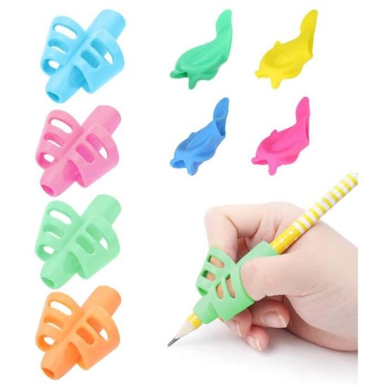 10 Pièces Guide Doigts Ecriture Enfant, Grips Aide Ergonomique écriture ...