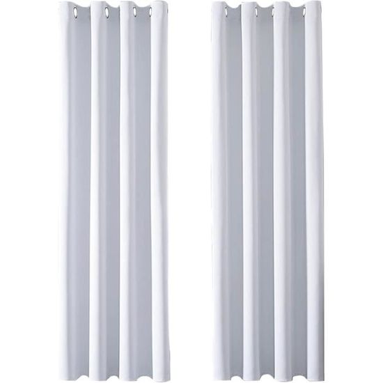 Rideau Occultant Thermiques 140x240 cm Vert Sauge Rideau Thermique ...