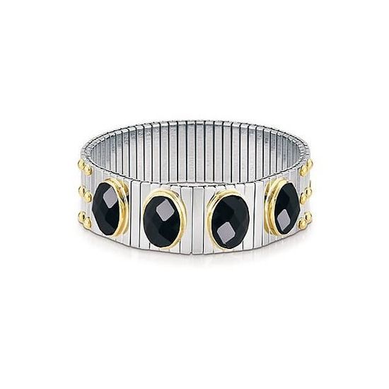 XTE EXTRA LARGE BRACELET ACIER en or 18 carats… Gris et noir - Achat ...