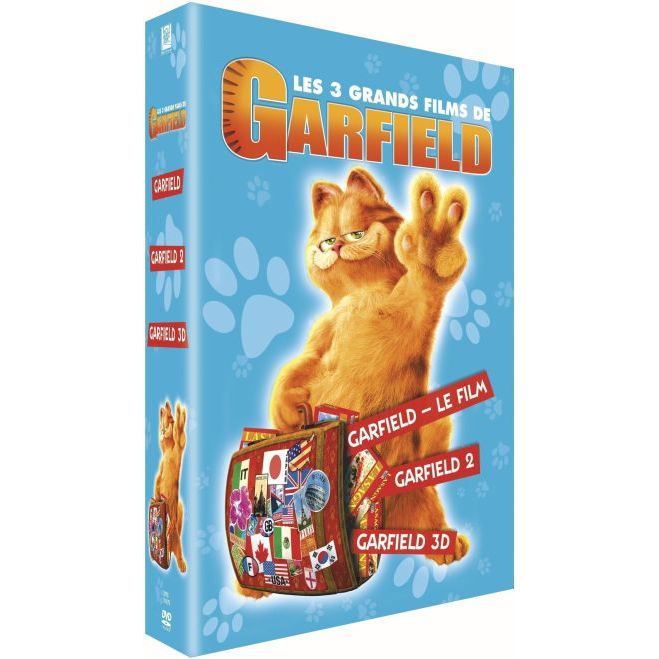 DVD Garfield 1, 2 et 3D - Cdiscount DVD