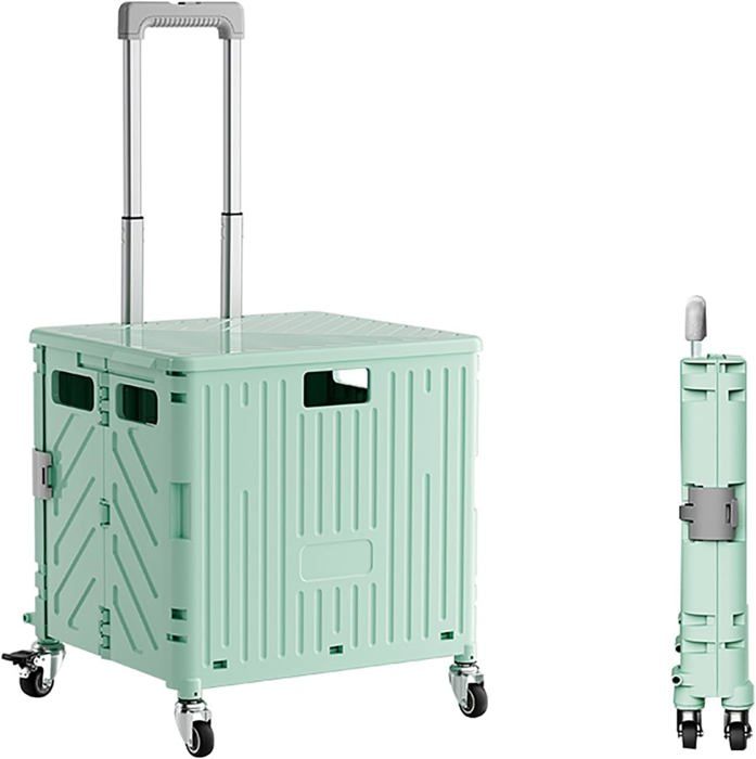 Caddie De Courses Pliable,Chariot Utilitaire Multifonctionnel Et ...