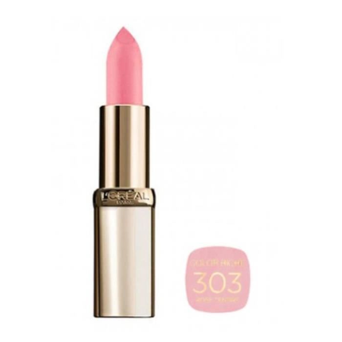 L'Oréal Paris - Rouge à Lèvres Color Riche 303 Rose Tendre - Cdiscount ...