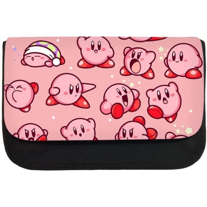 Trousse À Crayons Kirby Mignonne Boîte À Crayons À Fermeture Éclair ...