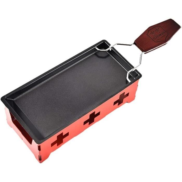 TJS-Mini Appareil à Raclette à Bougie Chauffe-Plat Pliable à Raclette ...