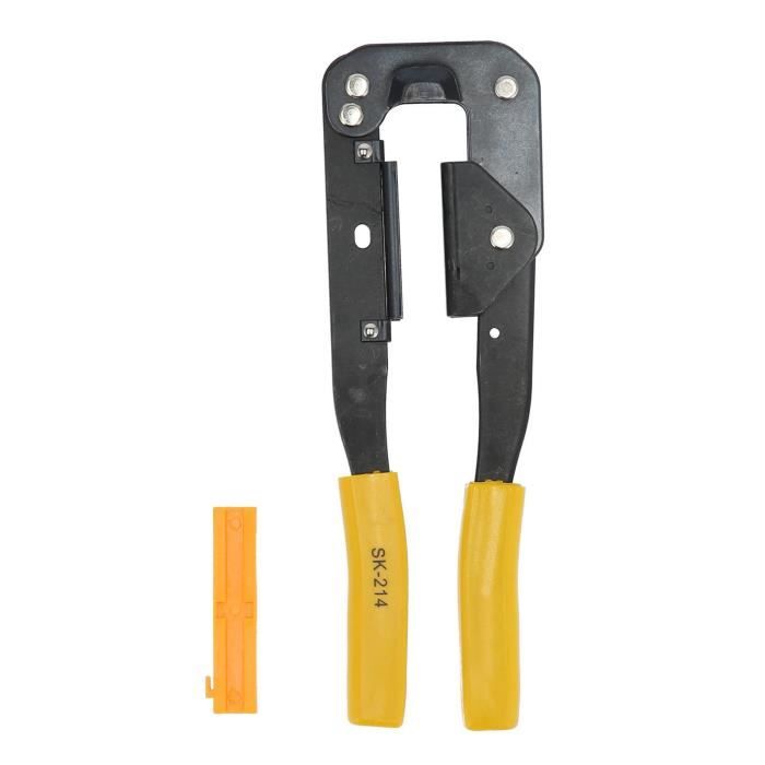 Cikonielf Pince pour câble plat SK‑214 Sertisseuse de Câble Plat Pince ...