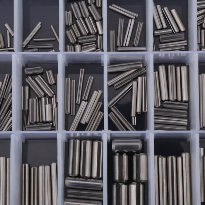 Cikonielf Goupille élastique Ensemble de Goupilles de Tension à Ressort ...