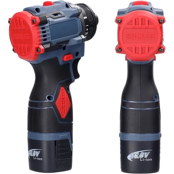 Visseuse Électrique, Tournevis Électrique Multifonction 16,8 V, Couple ...