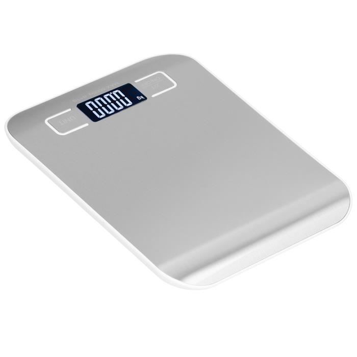 CHE balance alimentaire Balance de cuisine en acier inoxydable Portable ...