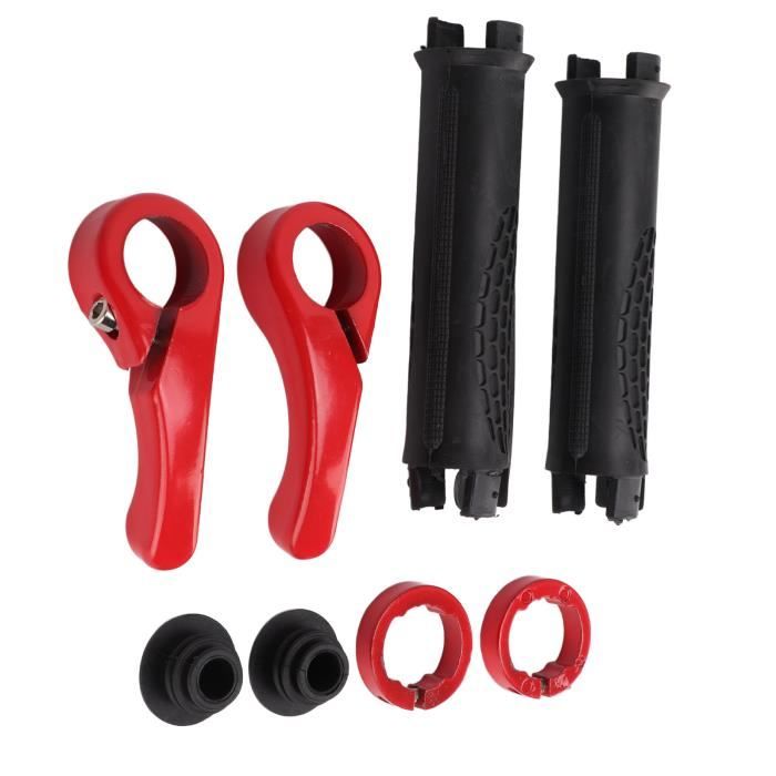 Poignées de guidon de vélo Design ergonomique Antidérapant et ...