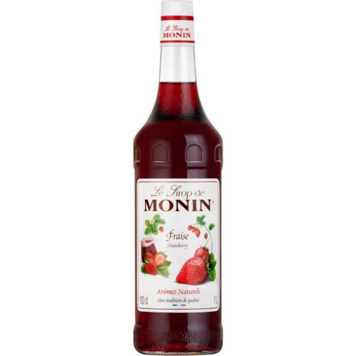 Sirop De Monin Fraise 1L - Cdiscount Au quotidien