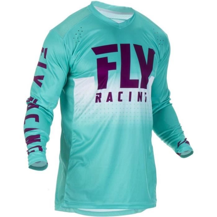 Maillot Fly Racing Lite Hydrogene 2019 HP - bleu clair/pourpre/blanc ...