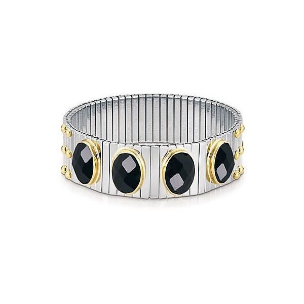 XTE EXTRA LARGE BRACELET ACIER en or 18 carats… Gris et noir - Achat ...