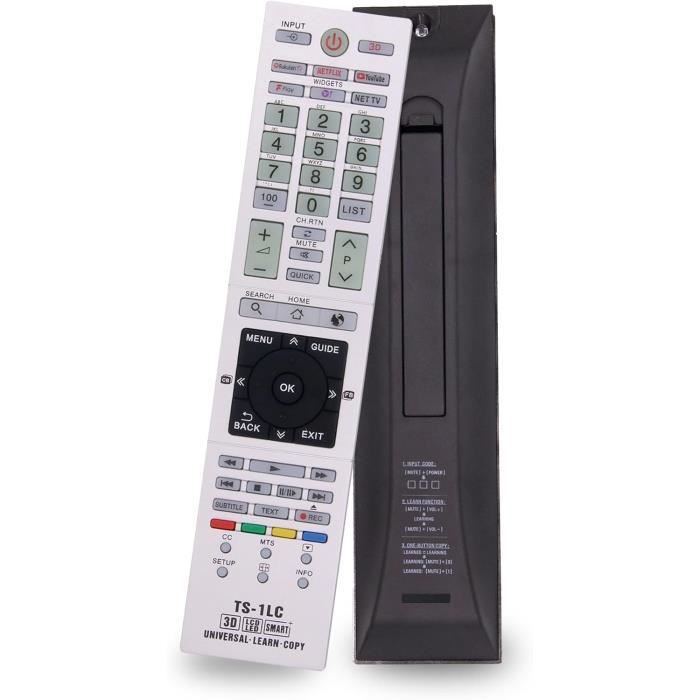 Télécommande Universelle Tv Toshiba Regza Led Lcd Tv[J2844] - Cdiscount ...