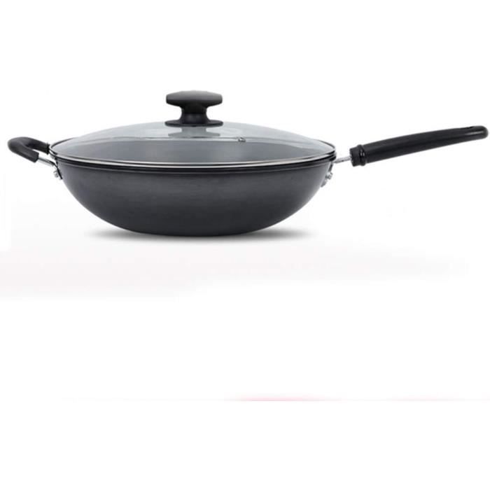 Wok, Marmite De Cuisine À Frire, Marmite De Cuisine À Frire Avec Couvercle, Ustensiles De ...