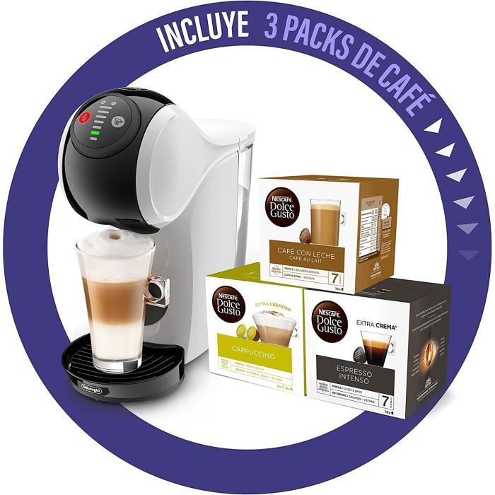 De'Longhi Dolce Gusto Genio S Machine à café en capsules avec 3 paquets ...