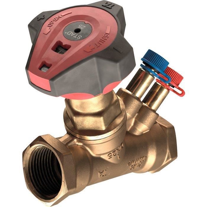Vanne d'équilibrage - TA HYDRONICS - F 1'1/4 - Métal - Contrôle précis ...