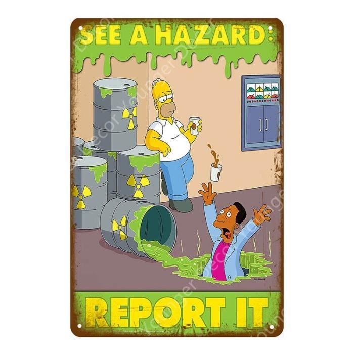 Affiche en métal pour Duff Beer,signes en métal pour alcool,Plaque ...