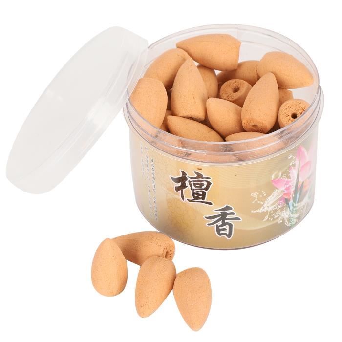 Zerone parfum d'intérieur 2 boîtes de cônes d'encens à refoulement ...