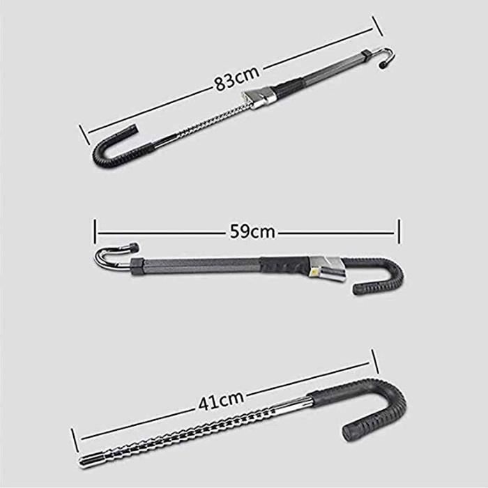Canne Antivol Voiture, Univereselle Antivols auto Lock de frein à ...