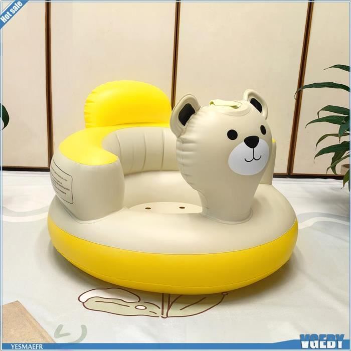 VGEBY Chaise Bébé Gonflable Siège Portable Pompe à Intégrée - PVC ...