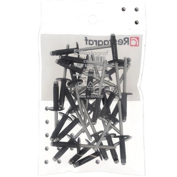 Rivet Expansé Tête En Sachet Pour Bouclier, 1.5 À 6.35Mm Épaisseur ...