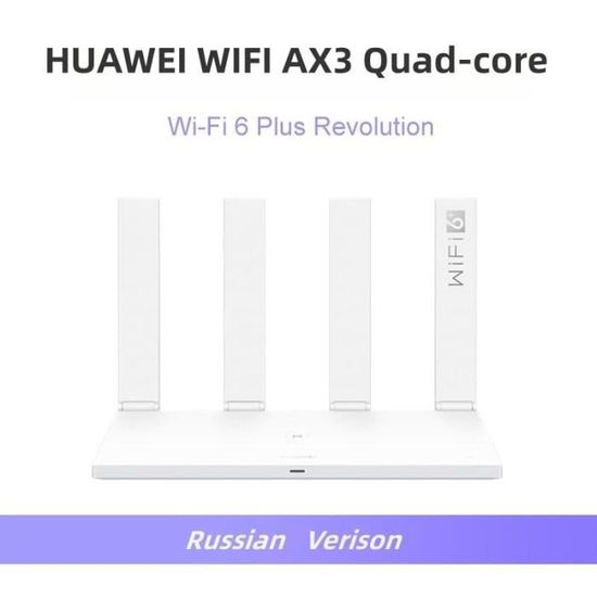 Version WS7200 RU - HUAWEI-Routeur WiFi AX3 Façade Core, Répéteur sans ...