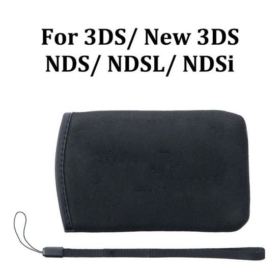 NDS 3DS - JCD-Étui souple de protection d'écran en poudre, Sac de ...