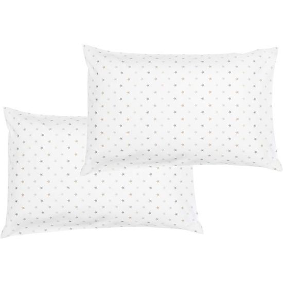 Taie D'Oreiller 40X60 Cm - Lot De 2 Taies D Oreiller Bébé Enfant - Mini ...