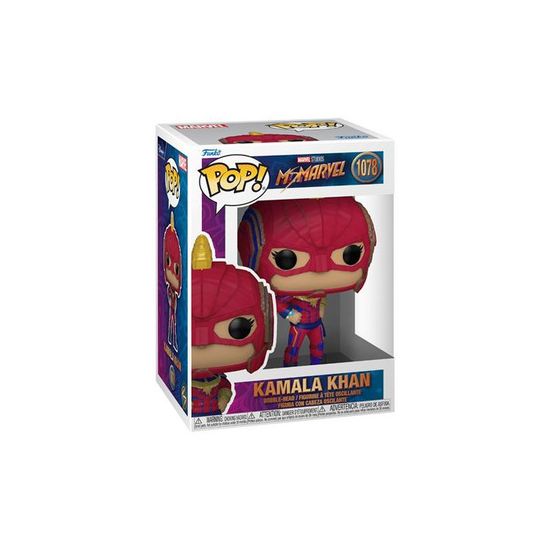 Figurine Funko Pop Marvel Ms Marvel Kamala Khan - Cdiscount Jeux - Jouets