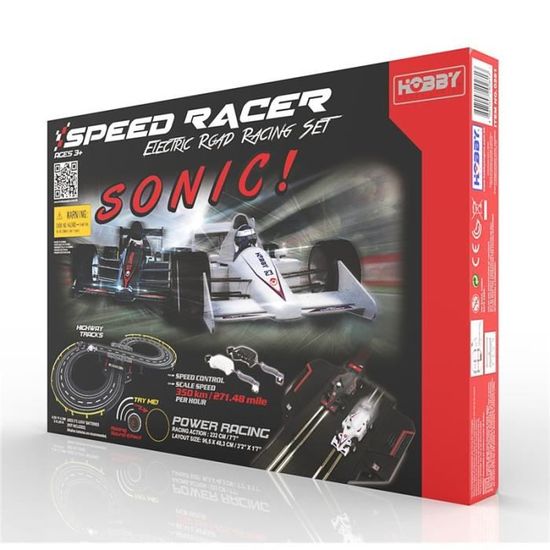 Sonic Speed racer circuit - Cdiscount Jeux - Jouets