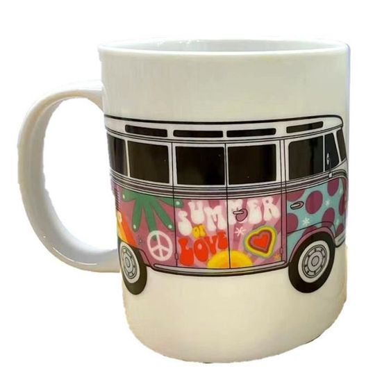 Mug volkswagen Van Bus Combi VW T1 Summer Love Puckator - Cdiscount Maison
