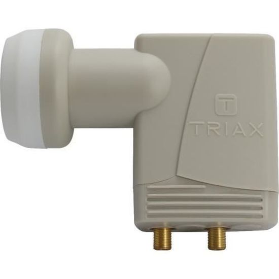 LNB Universel - TRIAX - TTW 200 Gold - Double Sortie - 10.70-12.75 GHz ...