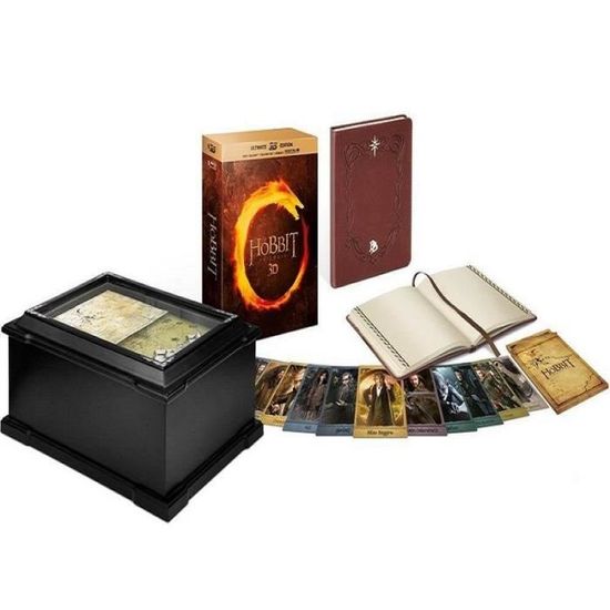 Le Hobbit - Trilogie Coffret Blu Ray 3D + DVD Edition Limitée - Cdiscount DVD