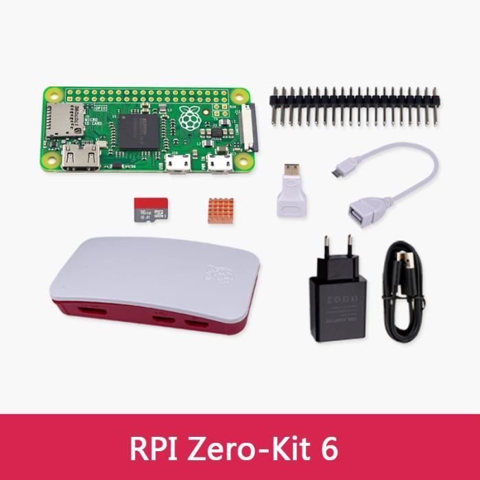 RPI Zero - Kit 6 - Carte originale Raspberry Pi ontari, version 1.3 ...