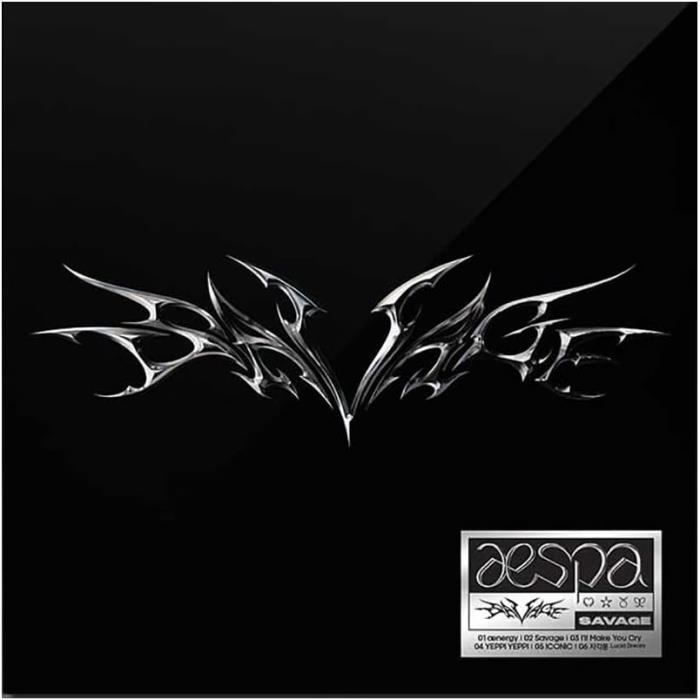 Aespa 1St Mini Album - Savage (Synk Dive Version) Cd-R+Digipack Cover ...
