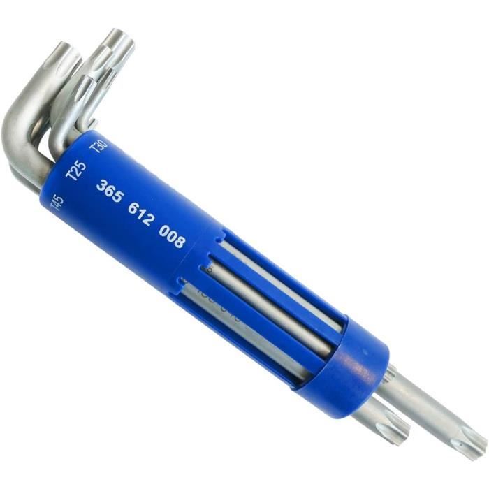 Clés Torx Creuses - Jeu de 8 Clés Allen Torx TX10 – TX50, avec ...