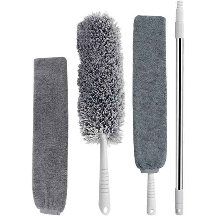 Plumeau en microfibre, kit de nettoyage pour plumeau Plumeaux pliables ...