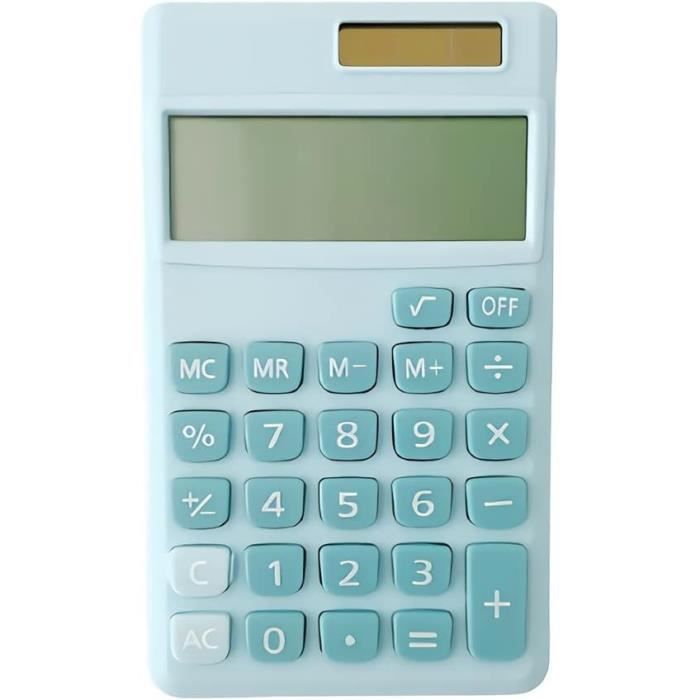 Portable Calculatrice D'Affichage À 8 Chiffres, Bouton Sensible ...