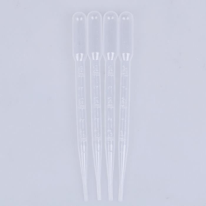 Pipettes de transfert jetables - MARQUE - 3ml - 100 pièces ...