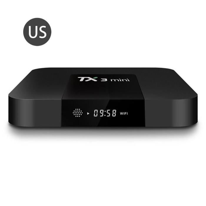 US2GB 16GB - Mini décodeur de télévision numérique intelligent, Wifi ...