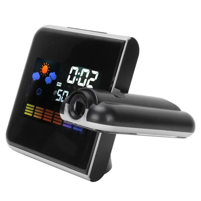 Cikonielf Weather Monitoring Clock,, Multifunctional Weather Station ...