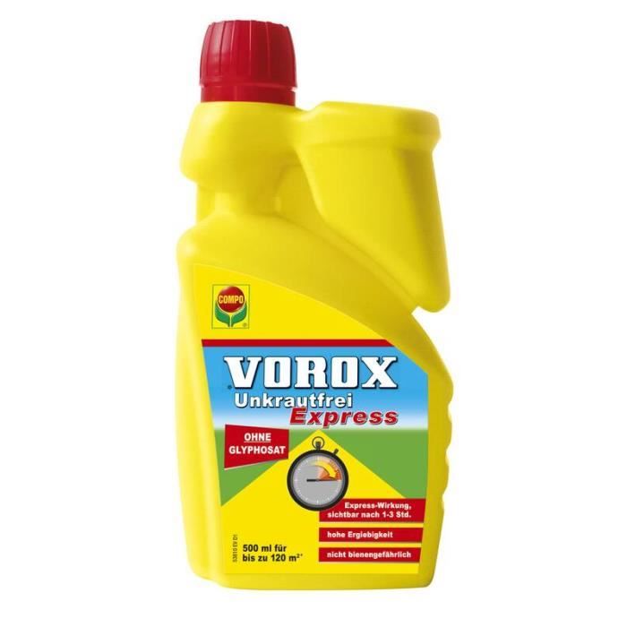 VOROX Désherbant Express - 500 ml, sans glyphosate Compo - Cdiscount Jardin