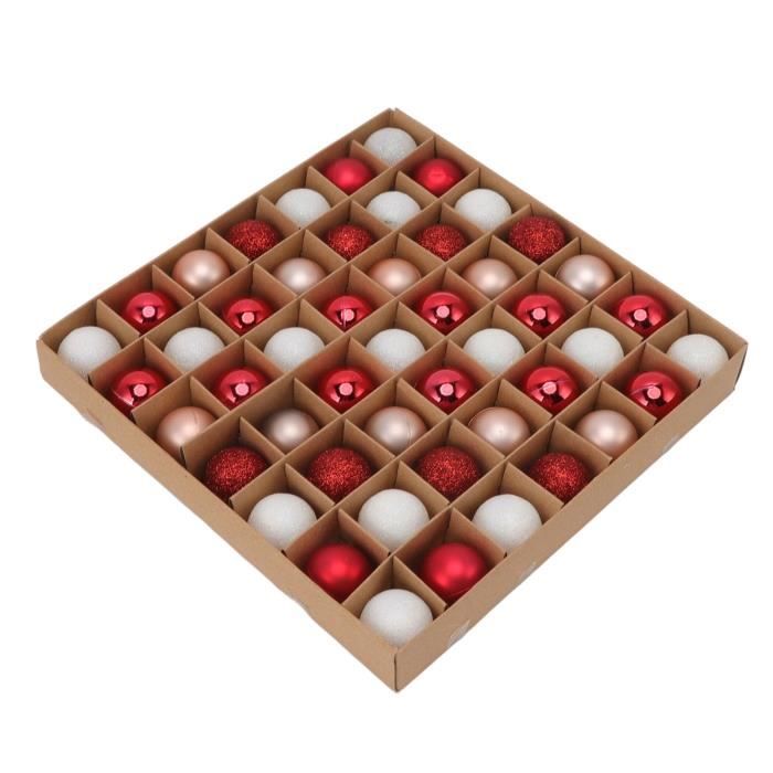 Ornements - EJ.LIFE - Mini Boules de Noël - 49pcs - Incassables ...