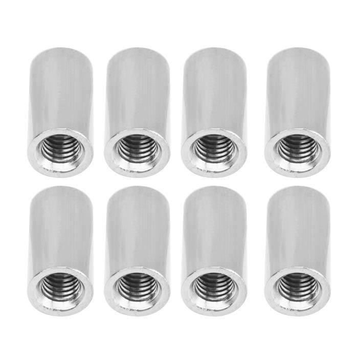 Écrou de couplage rond - FDIT - M5 x 0,8 - Acier inoxydable - Lot de 20 pièces - Résistance à la ...