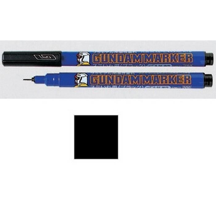 Gundam Marker GM01 Black Fine Tip GUNPLA - Cdiscount Jeux - Jouets