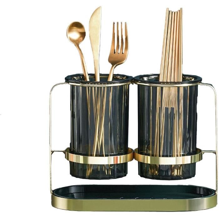 Porte-Couverts avec égouttoir, Fait, Panier à Couverts, Organisateur De ...